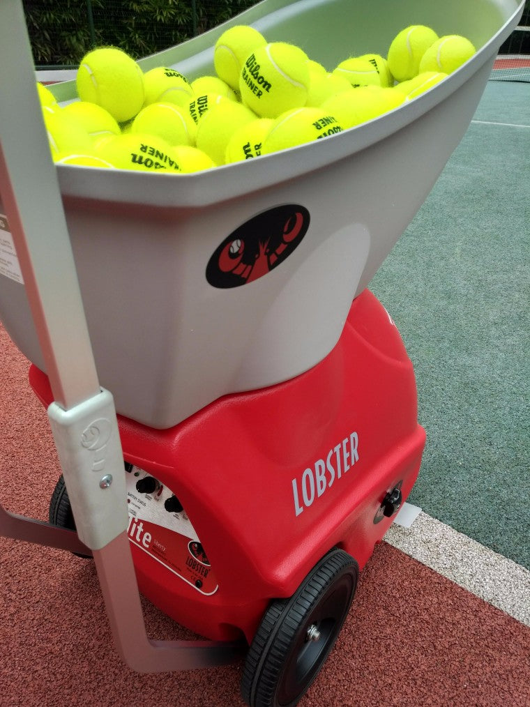 Lobster Elite Liberty - The portable ball machine that challenges ...