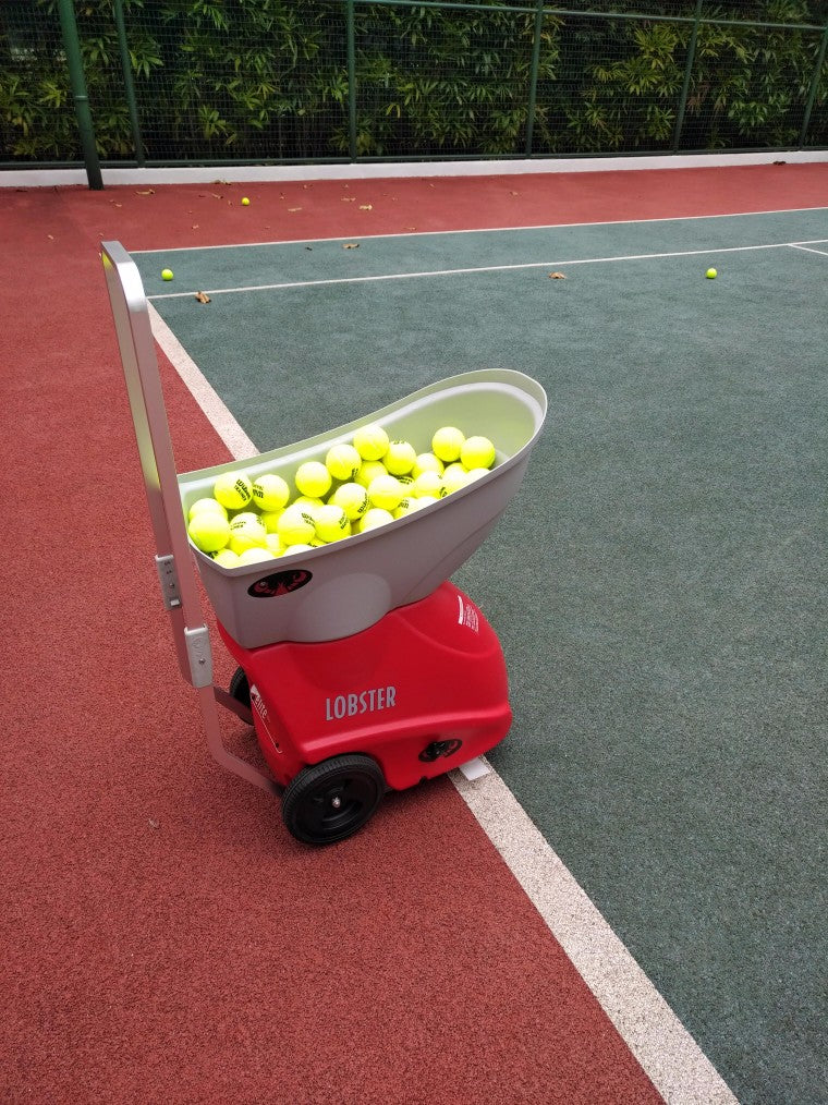 Lobster Elite Liberty - The portable ball machine that challenges ...